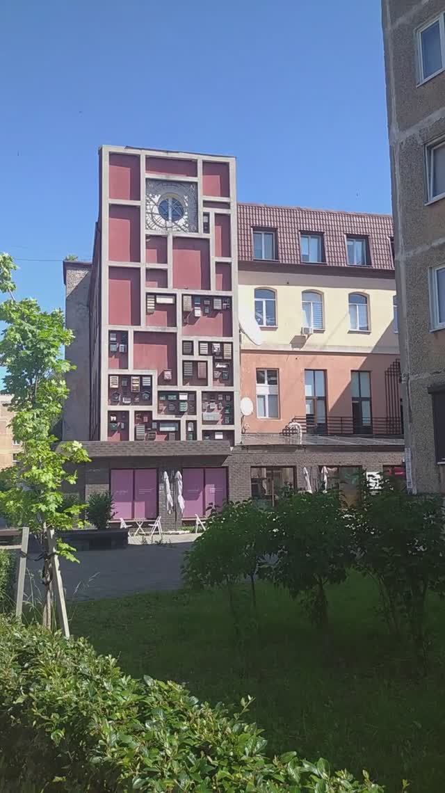 Музей на стене дома Калининград