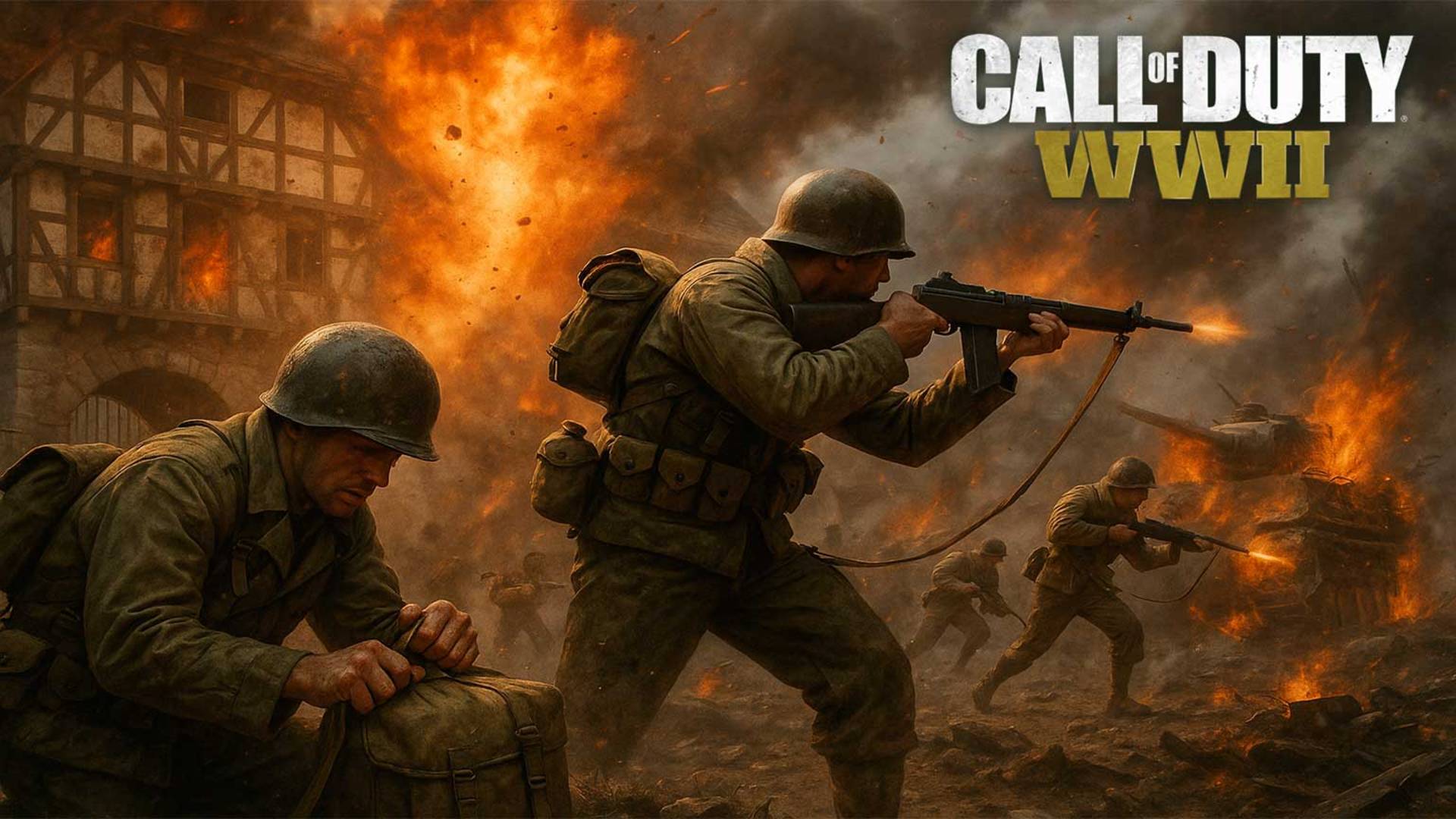 🎖 ОСВОБОЖДЕНИЕ в «Зов долга: Вторая мировая» — Подвал, связной и взрывы ворот! 🔥