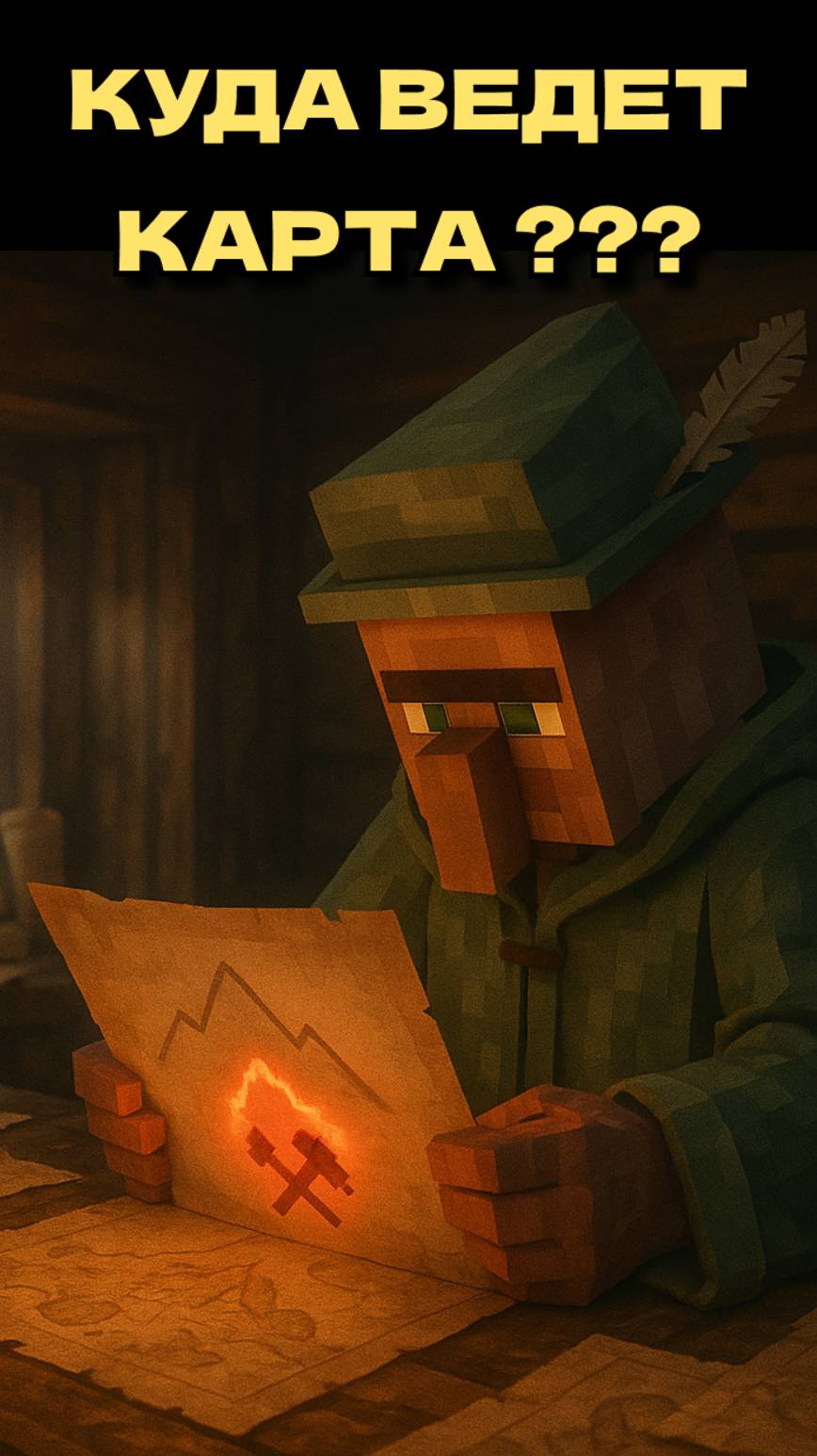 Cказка на ночь | Майнкрафт  видео: Приключения голема - Глава 3. Пещера сокровищ