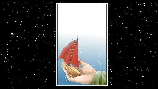 Процесс рисования страницы фантастического комикса Дары Бродячих Льдов - алые паруса