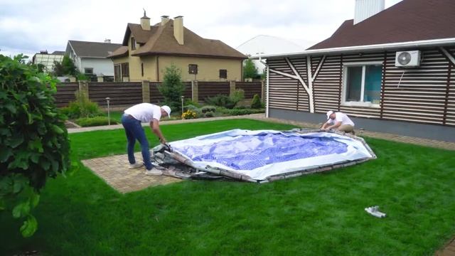 Установка бассейна Bestway Power Steel Comfort Jet Series