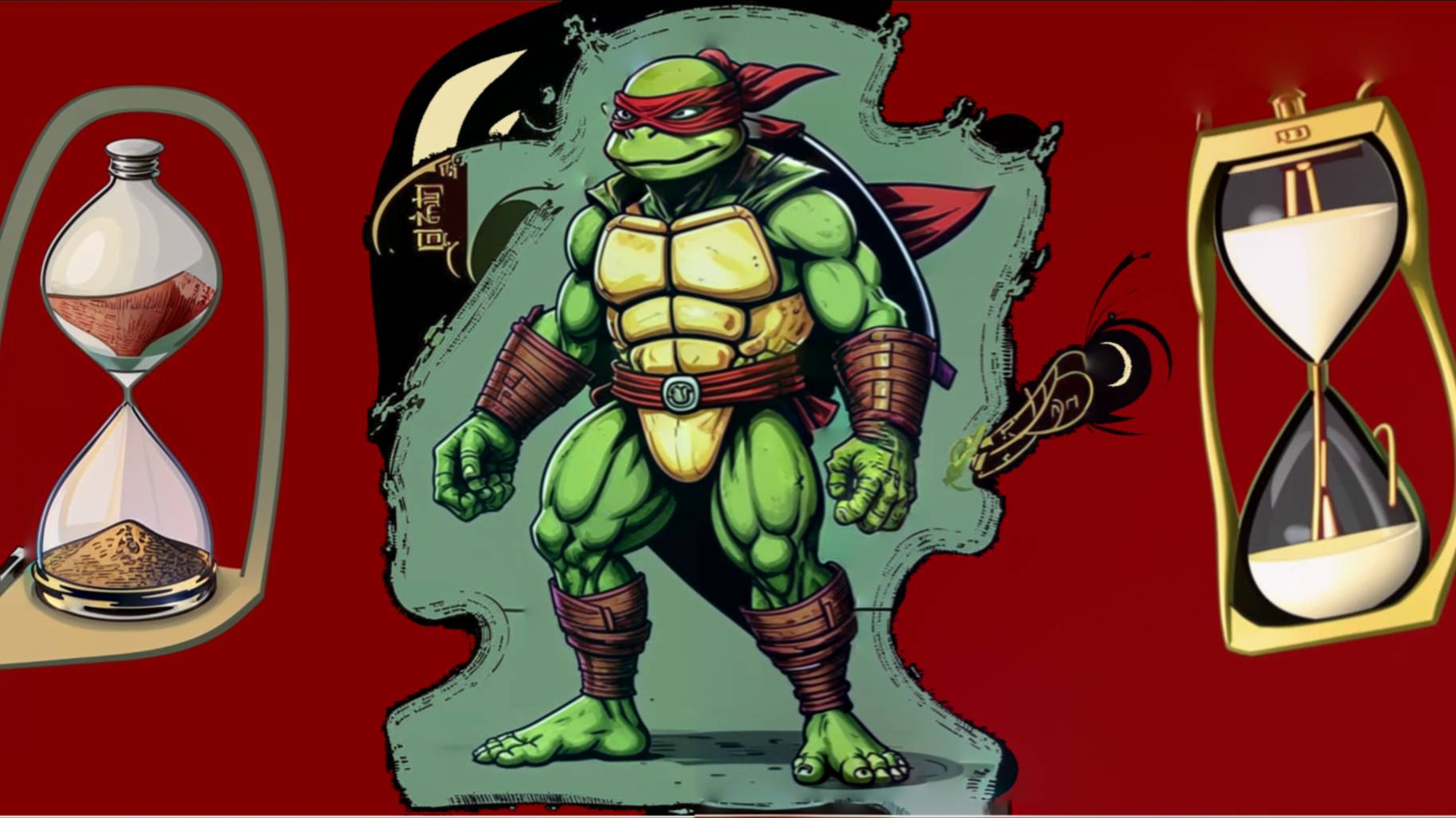 Черепашкам ниндзя придётся непросто - средь бела дня пропал целый остров. TMNT IV - Turtles in Time.