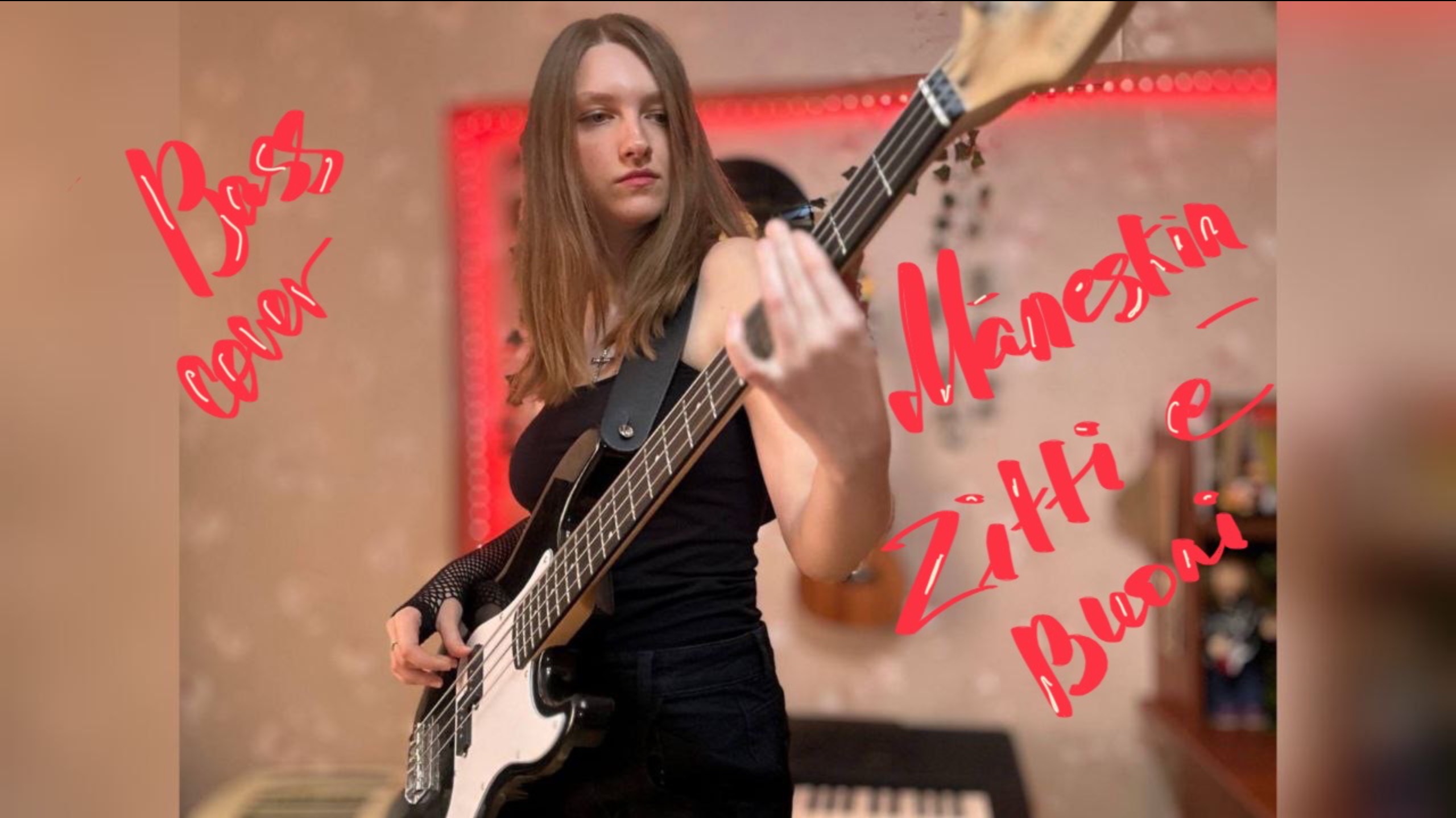 Maneskin - Zitti e buoni BASS COVER