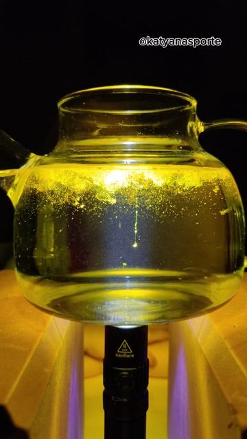 Жидкое золото Красивый опыт для детей Чудо своими руками