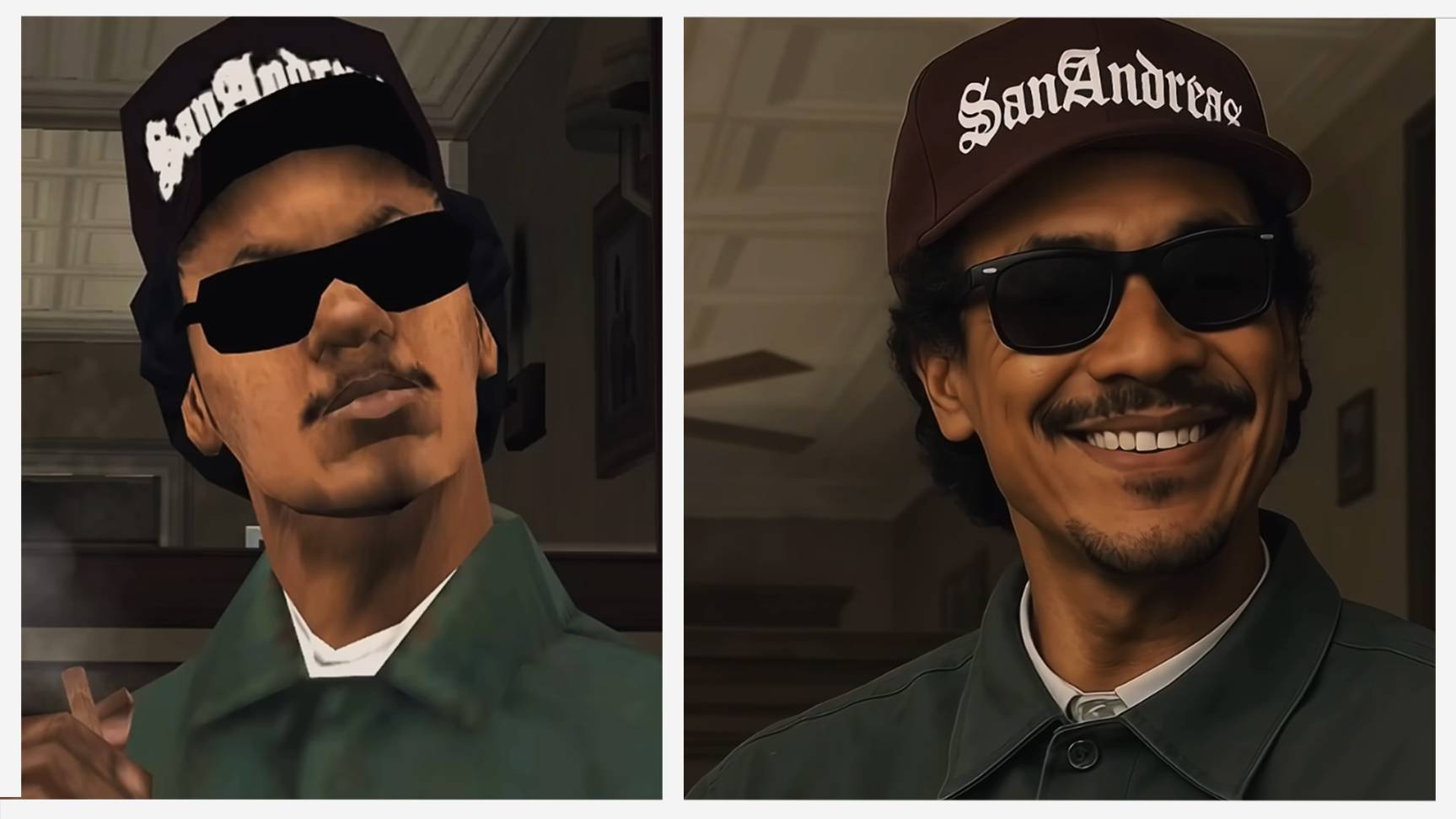 Что, если бы GTA San Andreas была реальной? | AI Генерация