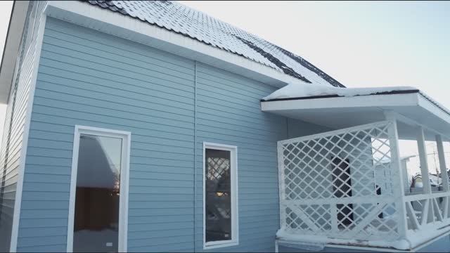 Обзор prefab-дома 6х12 с гаражом