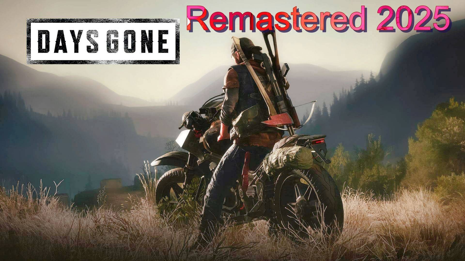 Days Gone: Remastered 2025.Жизнь после. Начало приключения за байкера Дикона Сента - Джона.