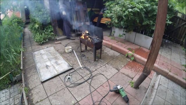 Изготовление ступеней на даче (под плитку 300х300мм)