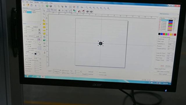 Установка лазерной маркировки