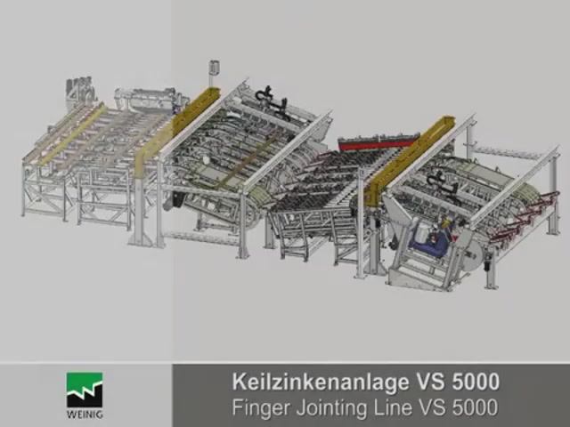 Линия сращивания Weinig Grecon VS 5000