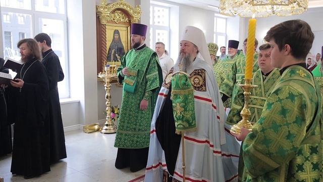 Открытие духовно-просветительского центра и музея памяти митрополита Вениамина в Лугометрии