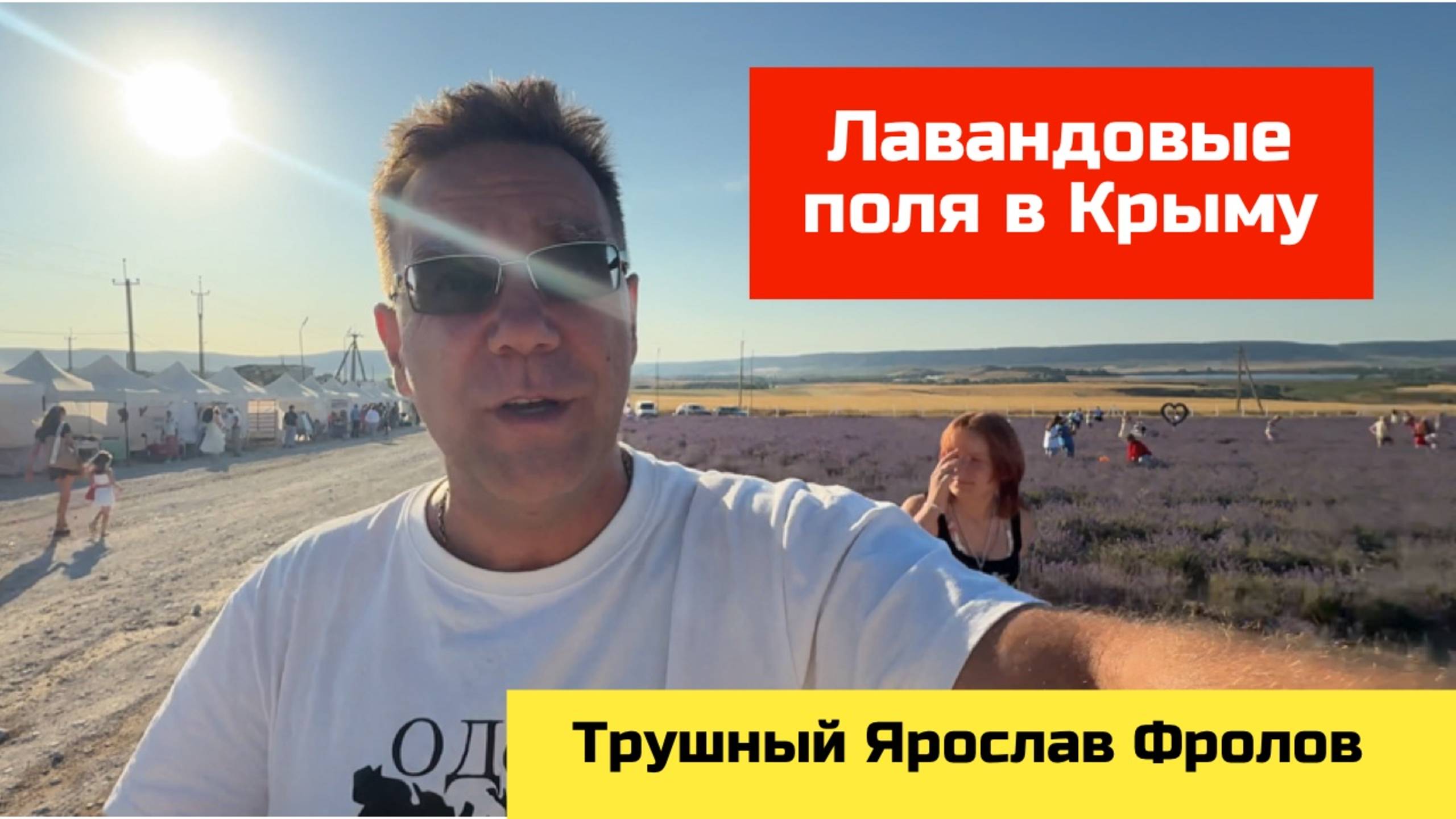 Лавандовые поля в Крыму в селе Тургеневка | Трушный канал Ярослава Фролова