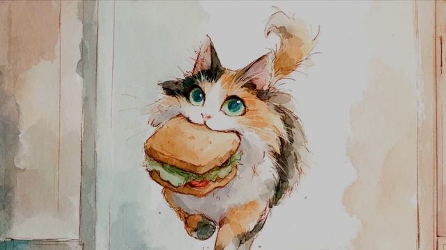 КОТ ФЕДОТ, И БУТЕРБРОД ( мульт песенка детям ❤️)