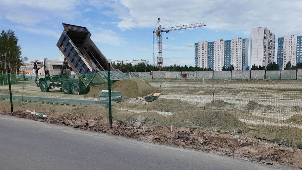К созданию парков и скверов приступили в восточных кварталах Нижневартовска