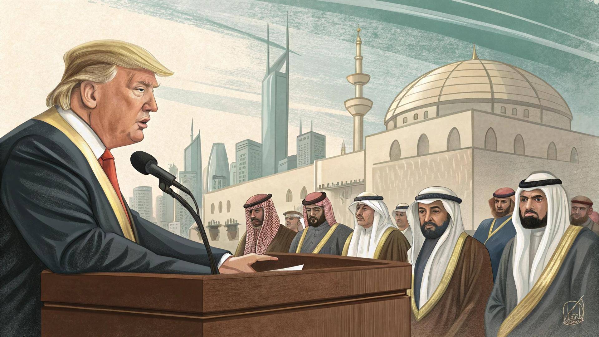 🤝🌍❓ Мирная Амбиция Трампа: Гениальный План или Опасная Иллюзия для Ближнего Востока?