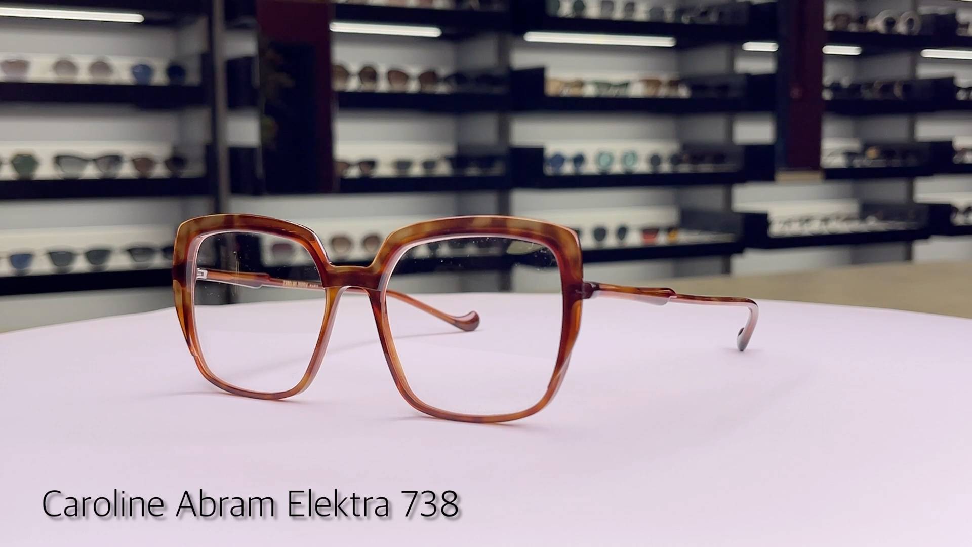 Как выглядят очки Caroline Abram Elektra 738 на лице