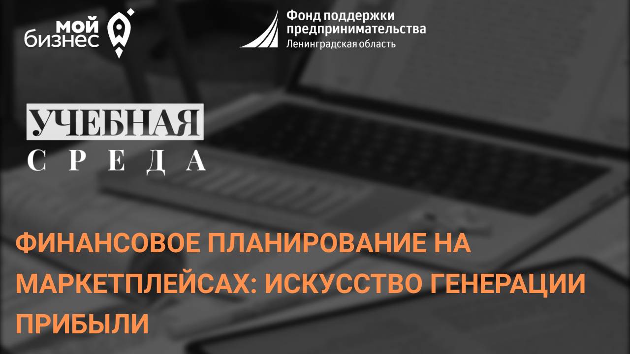 Учебная среда:  «Финансовое планирование на маркетплейсах искусство генерации прибыли» - 04.06.2025