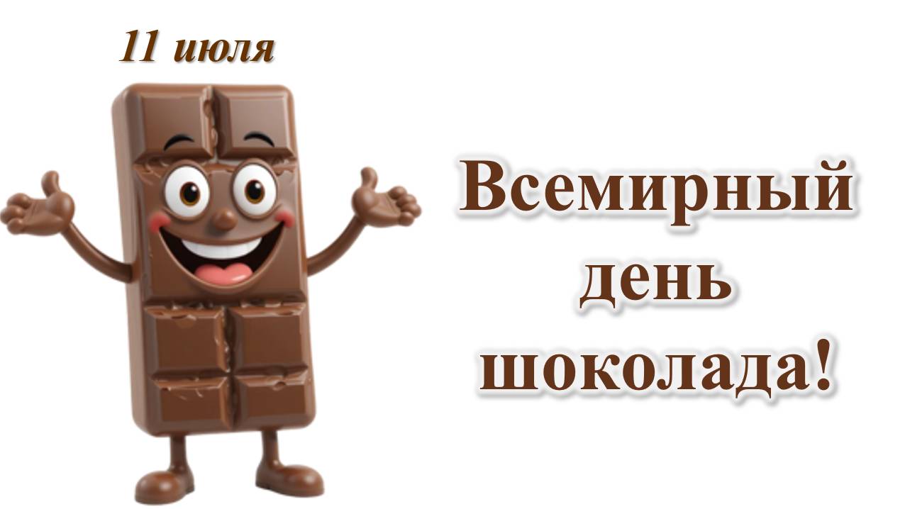 С ДНЁМ ШОКОЛАДА!