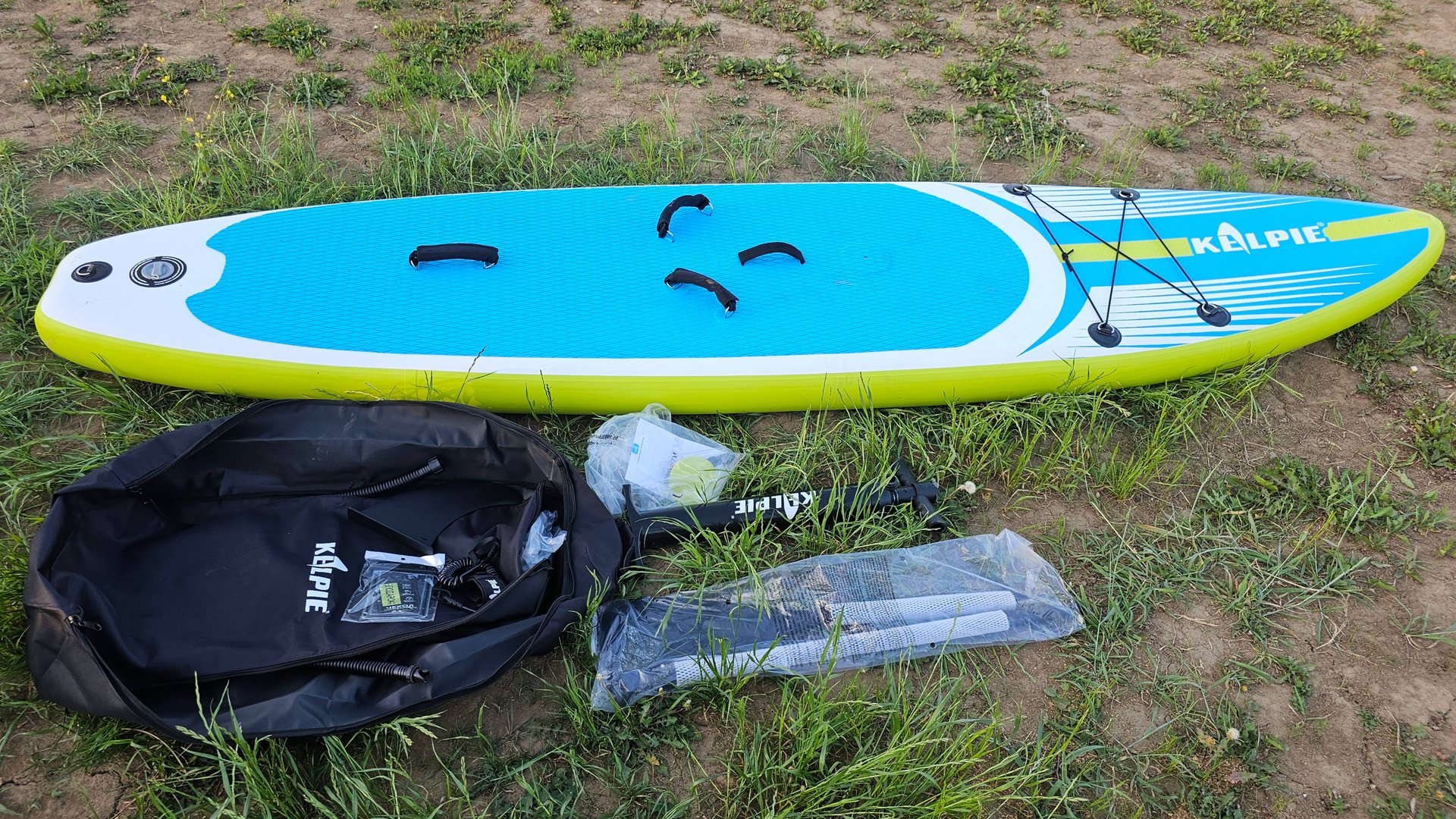 Обзор Распаковка #SUP доска KELPIE под парус для виндсерфинга.