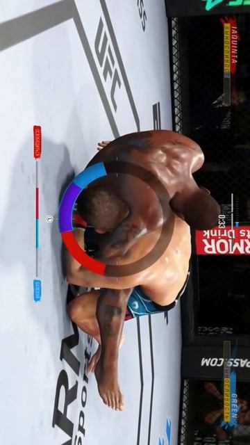 Приём от Яквинты в UFC 4 #shorts #эляквинта #боббигрин #яквинтапротивгрина #ufc