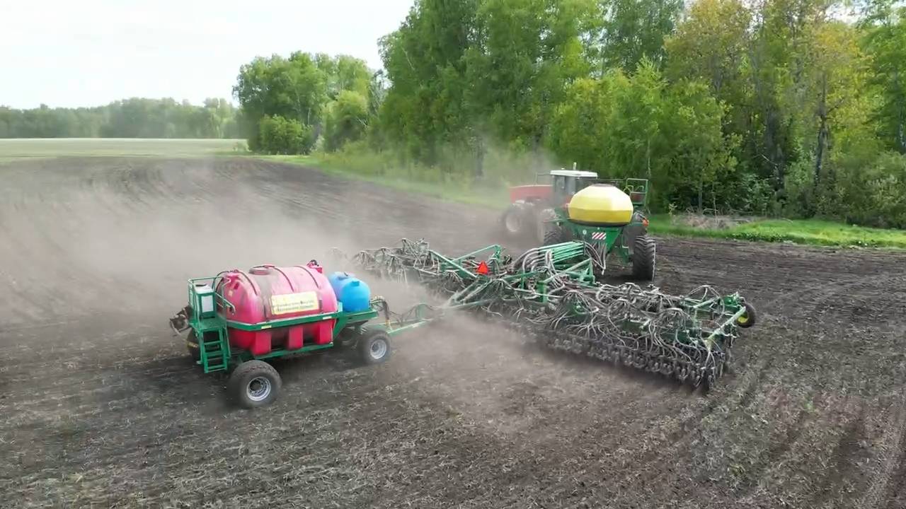 Внесение КАС и ЖКУ с посевом. За один проход!