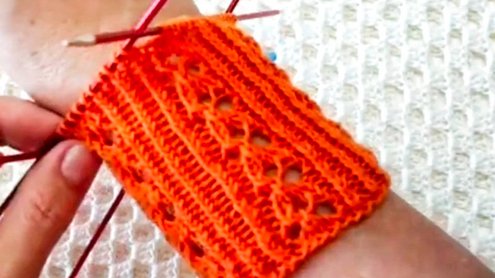 Резинка узор / летний дождь / узоры спицами схема.