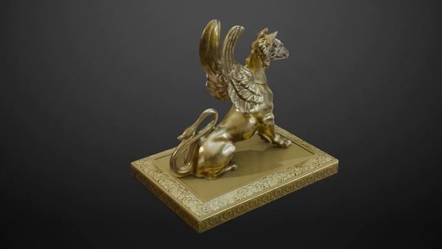 Пресс-грифон, подаренный Пушкиным А.С. Дельвигу А.А.