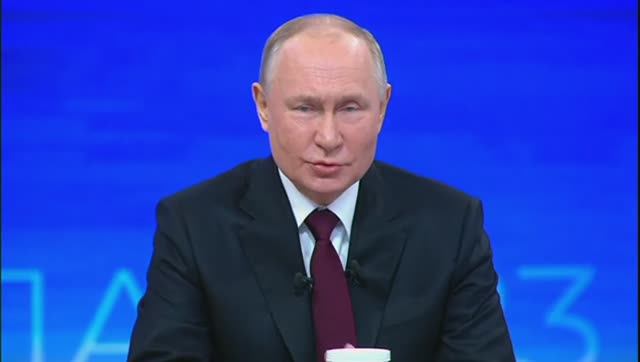 14 декабря 2023 года. Итоги года с Владимиром Путиным.