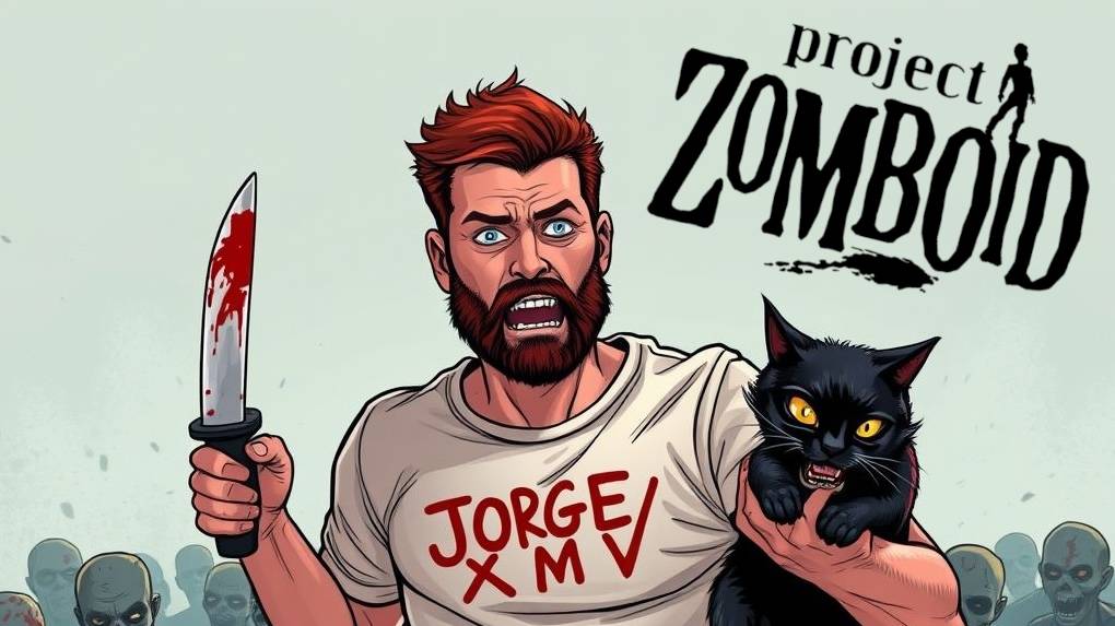 Жорж готовится к стройке 15 серия Project Zomboid