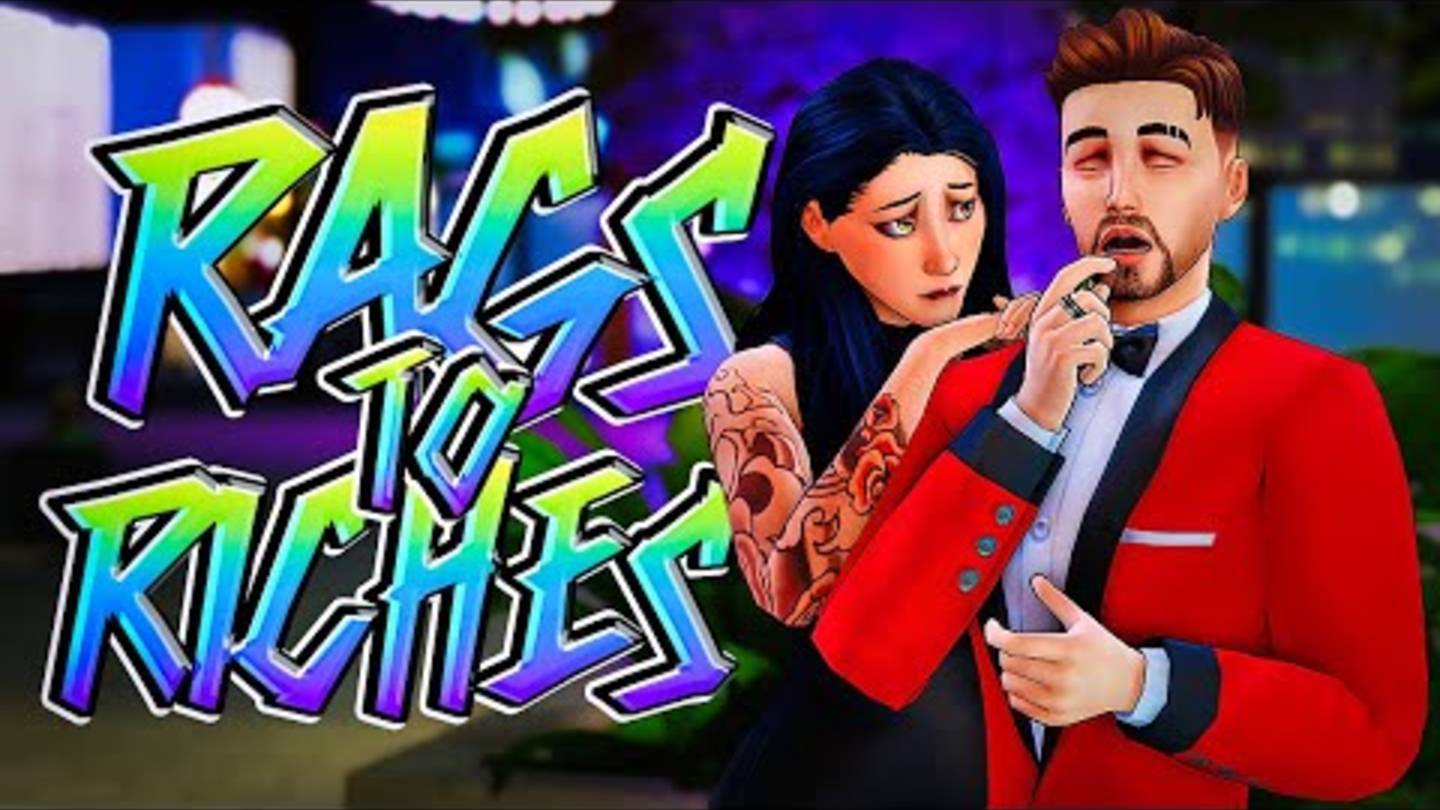 СВИДАНИЕ С ГРЯЗНЫМ ОБМАНЩИКОМ  //ОТЕЛЬ В СИМС 4  // The Sims 4 Rags To Riches