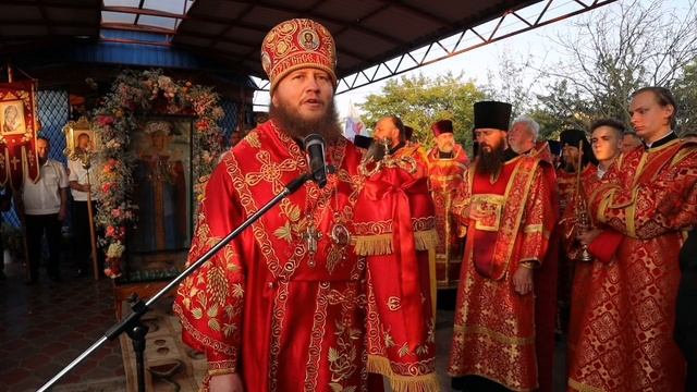 Проповедь епископа Серафима после крестного хода на Криницу