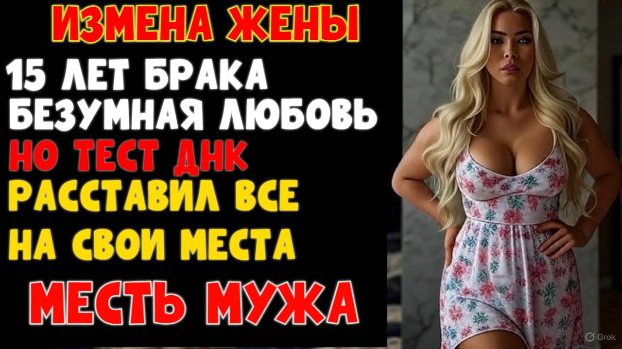 💔 15 лет брака. Один тест ДНК. И предательство, которое ударило дважды… | Реальная история