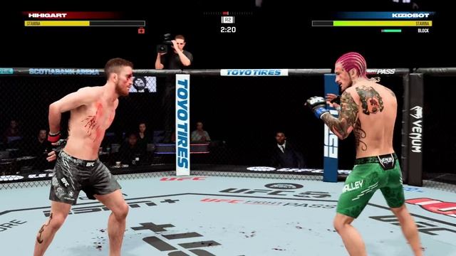 UFС онлайн. Смешное до слёз! Безумная концовка боя