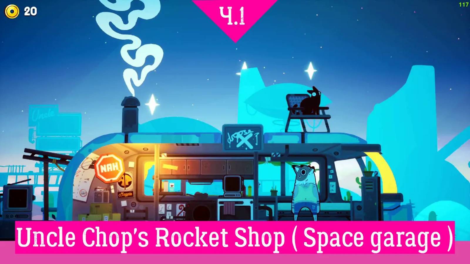 Uncle Chop's Rocket Shop ( Space garage ). Часть 1