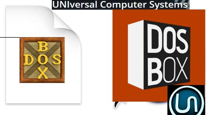 DOSBox, коммандеры, игры под MS-DOS