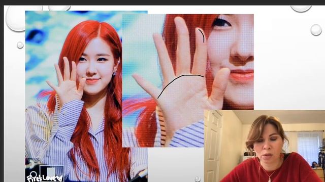 #BlackPink ROSE - анализ по хирологии