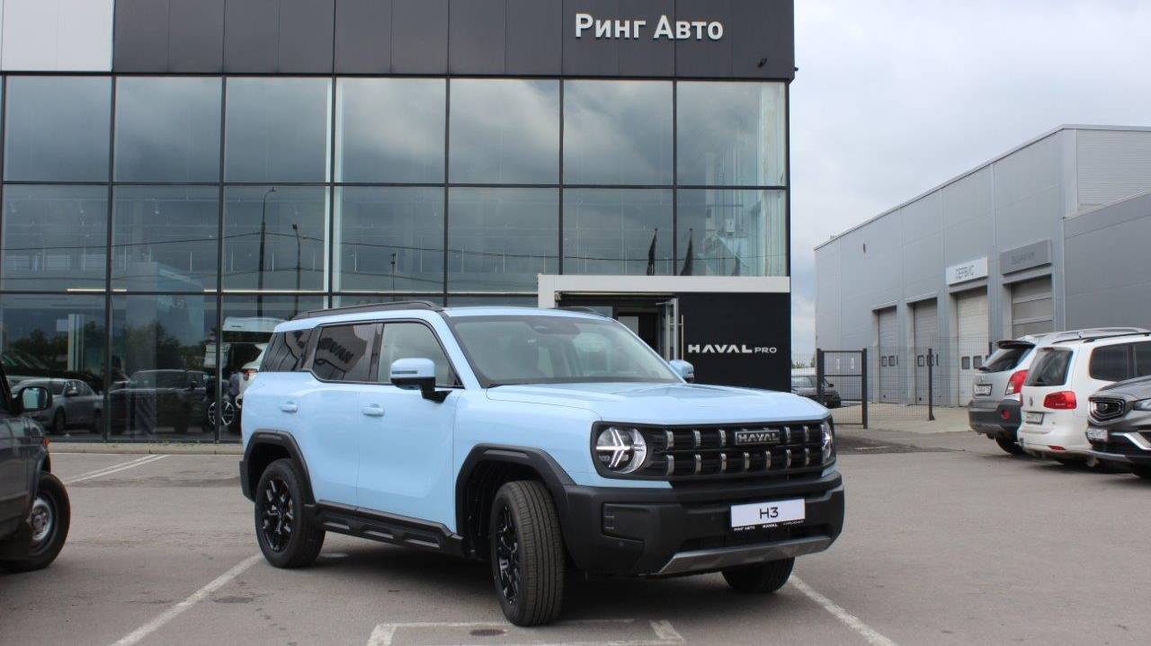 HAVAL H3 TECH+ 4WD голубой