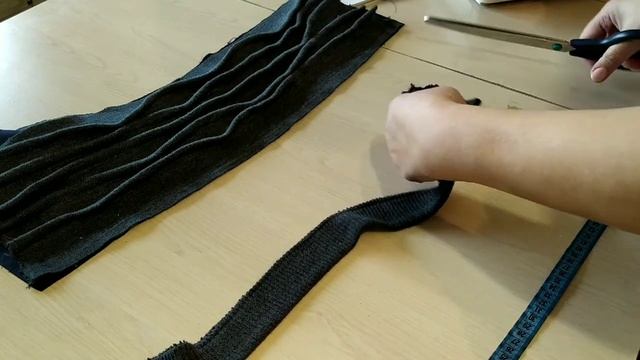 Шью шапку для себя из ненужной вещи