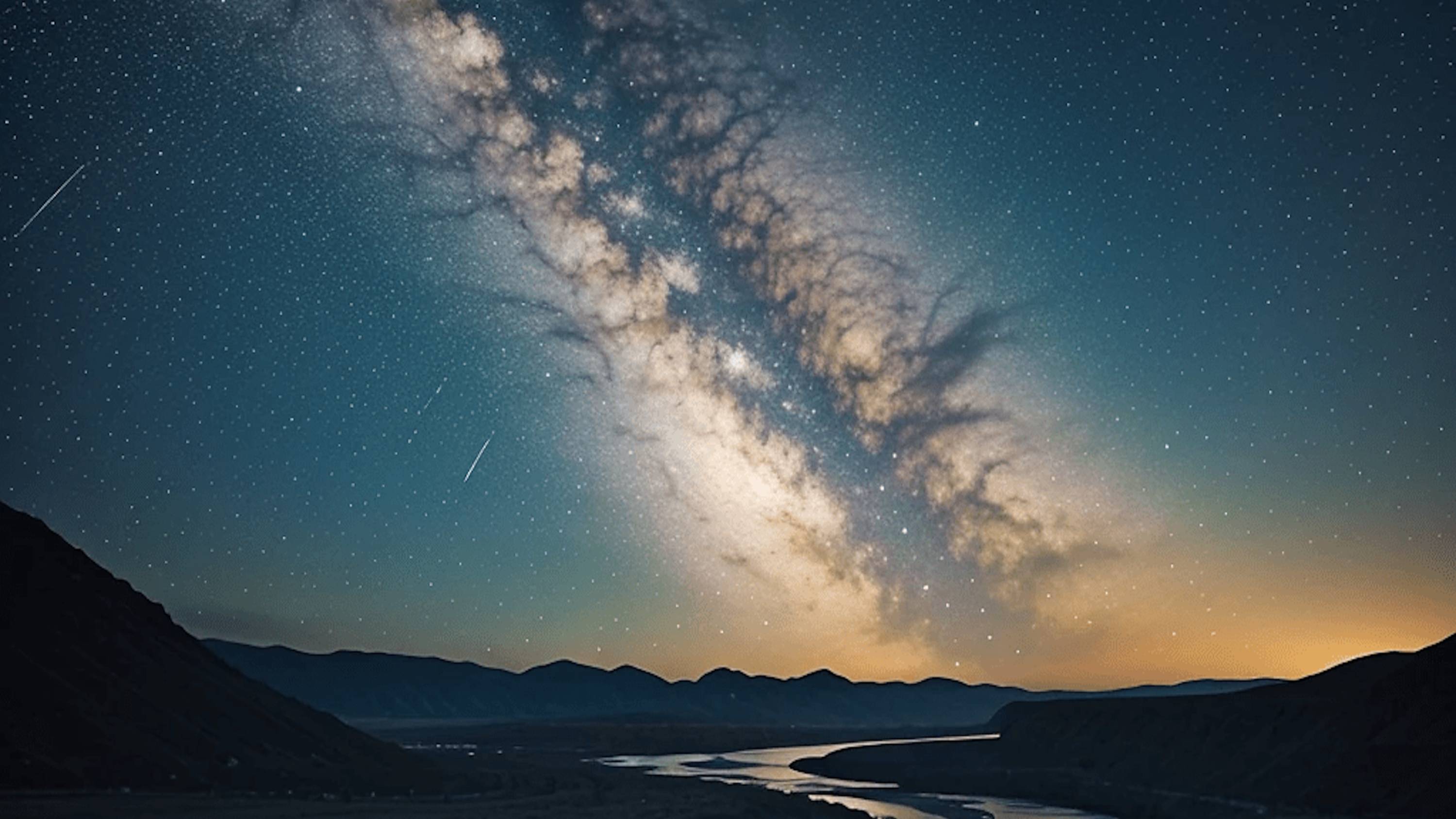 Космическая река. Музыкальный Ambient-альбом заряженный космической энергией