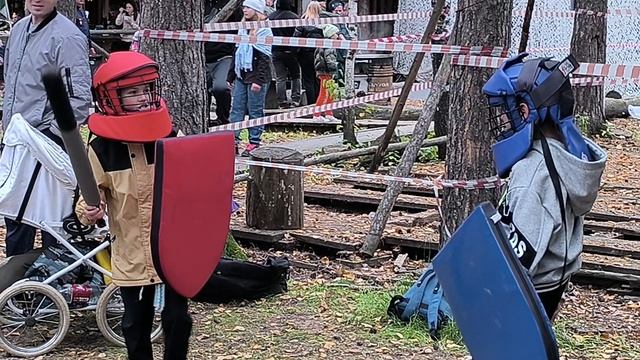 Мечевой бой. Фестиваль казачьих боевых искусств"Казачья сталь" 2024 Детский мечевой бой.