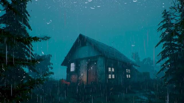 НЕОБЫЧНО ЭПИЧНЫЕ ЗВУКИ ДОЖДЯ И ГРОМА ДЛЯ СНА, РАССЛАБЛЯЮЩИЙ БЕЛЫЙ ШУМ НА ТРОПИНКЕ В ДЕРЕВНЕ