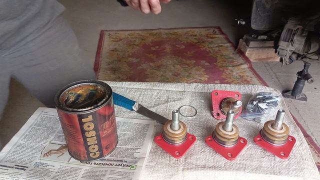 Замена шаровых опор. Нива.