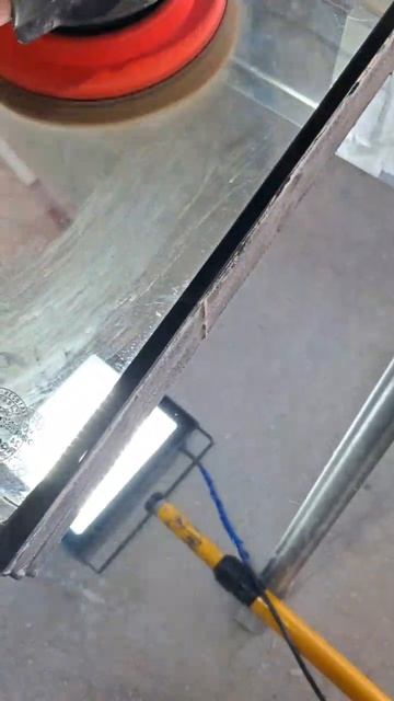 Кастомный полировальный круг для работы по стеклу.