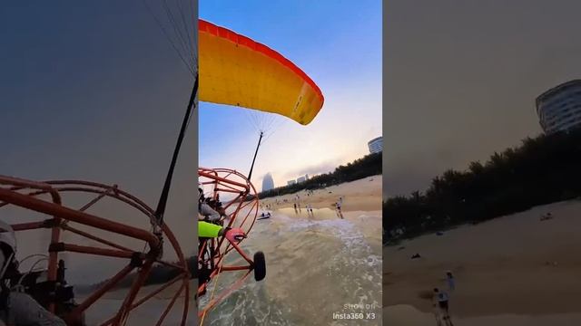 Полет на параплане