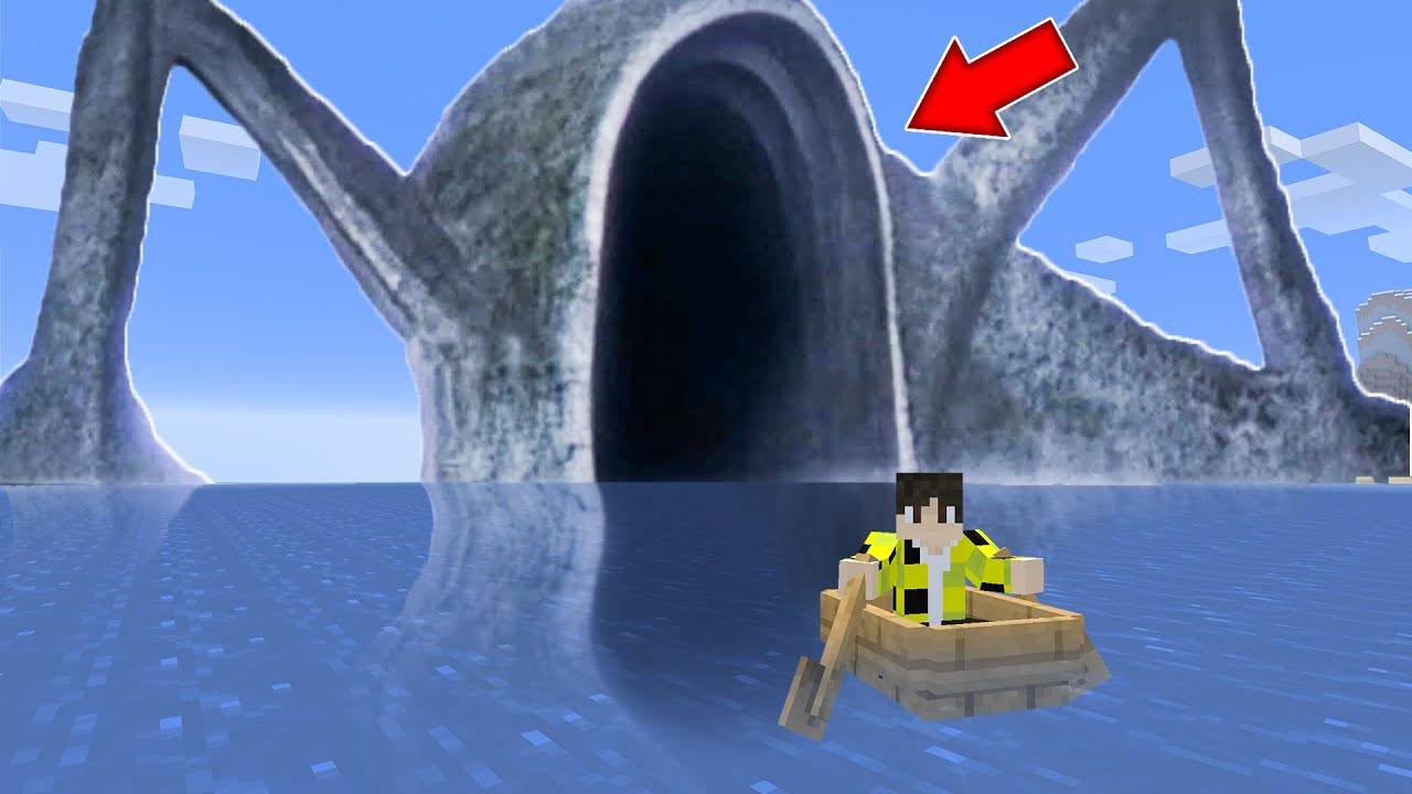 Я ПРИЗВАЛ ПОЖИРАТЕЛЯ МОРЯ В СВОЕМ МИРЕ В МАЙНКРАФТ ! ПРИЗЫВ SEA EATER TREVOR HENDERSON MINECRAFT