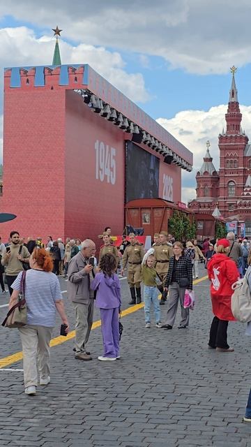 Выставка времен ВОВ на Красной площади, 23.06.25