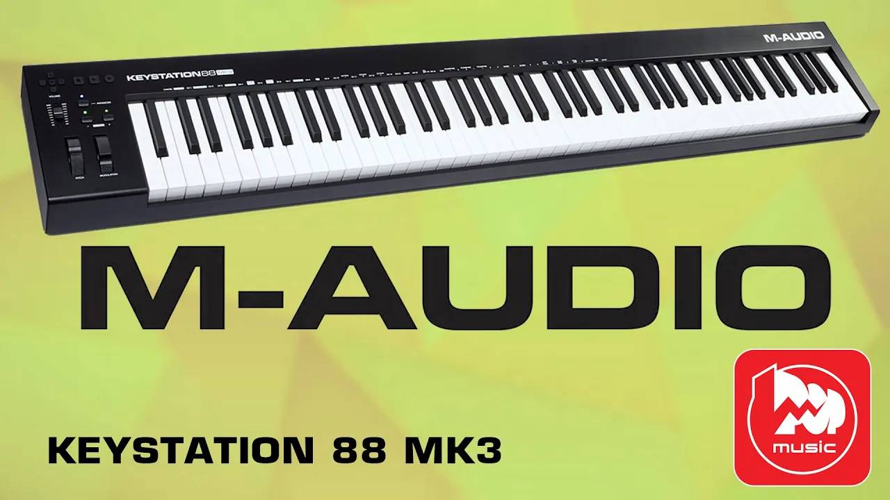 M-Audio Keystation 88 MK3 Миди клавиатура 88 клавиш