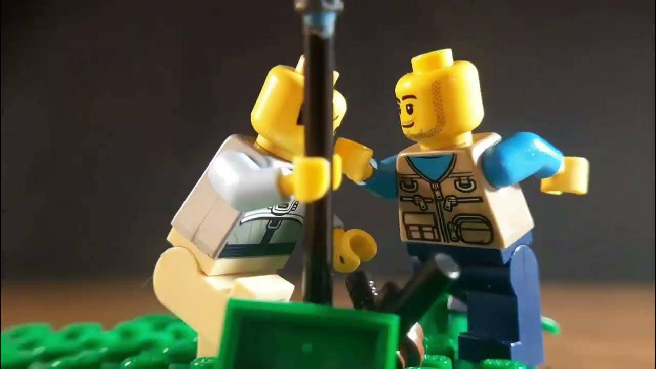 сцена быстрой драки на века #лего