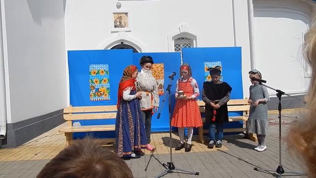 Белый цветок - Пасха 2016. Маша и медведь 6.