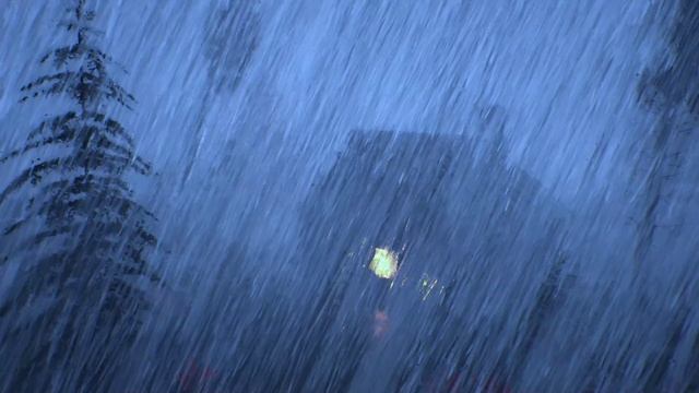 ЭКСТРЕМАЛЬНЫЙ РОССИЙСКИЙ ДОЖДЬ с февральской грозой и ночным ливнем. СИЛЬНЫЙ ЗИМНИЙ ДОЖДЬ